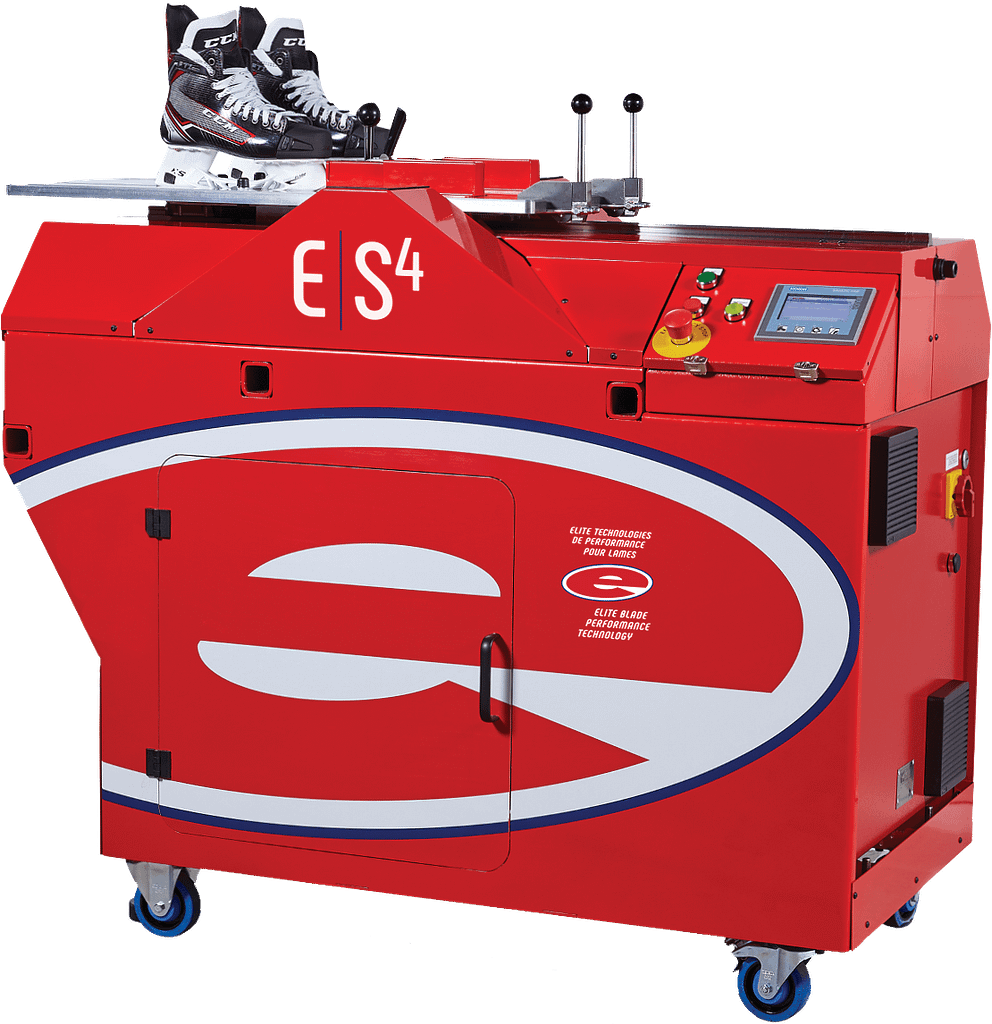 The E-S4 automated skate sharpener - Elite Blade Tech